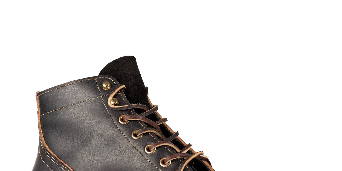 Wanes Black teacore – Bordon Handmade boots